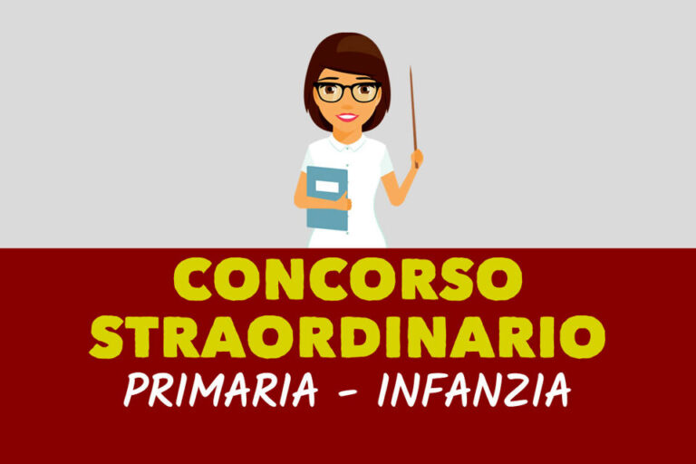 BANDO DI CONCORSO STRAORDINARIO TER INFANZIA E PRIMARIA: PRESENTAZIONE ...